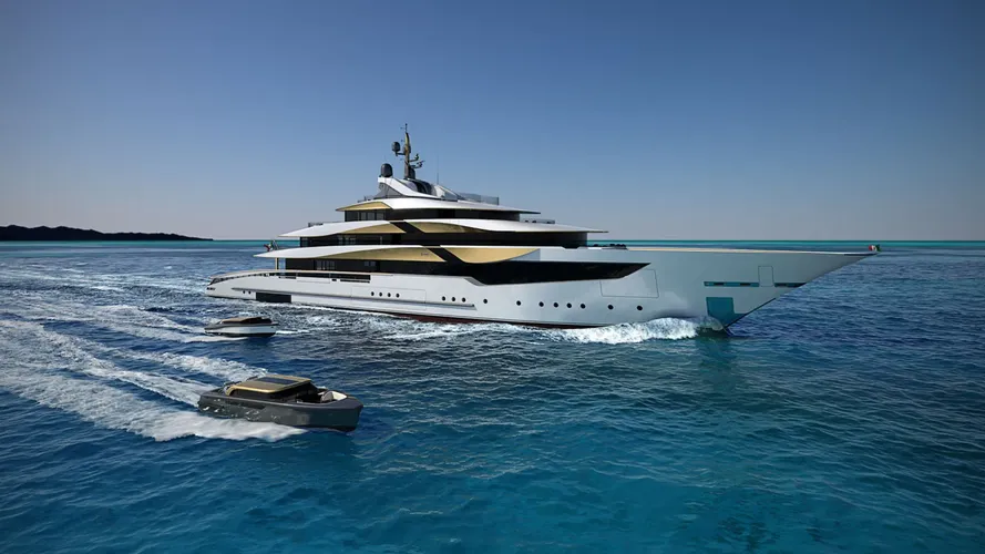 Project Galileo yacht (Admiral - The Italian Sea Group, 82.7m, 2030)